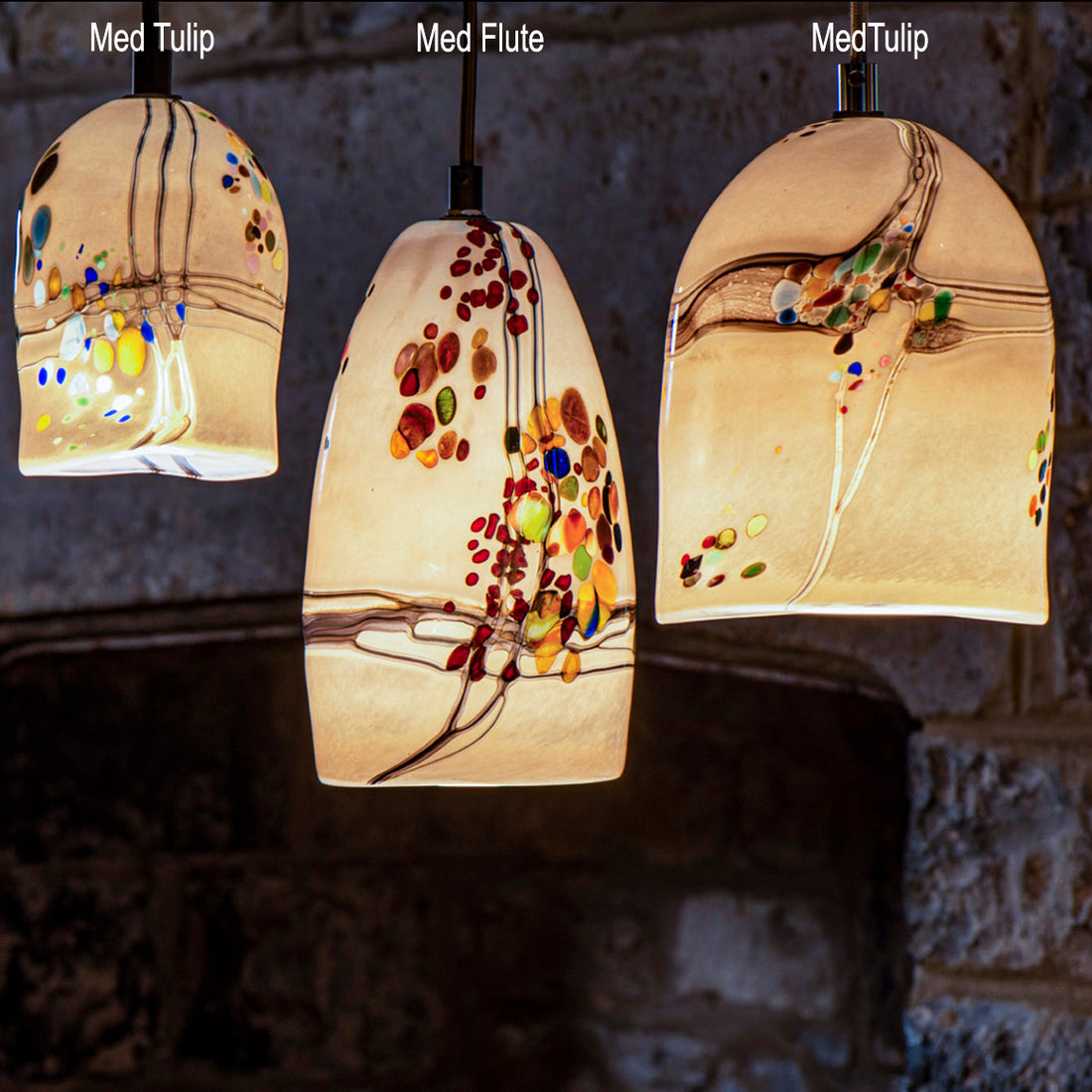 Landscape Light Shades | SHAKSPEARE GLASS